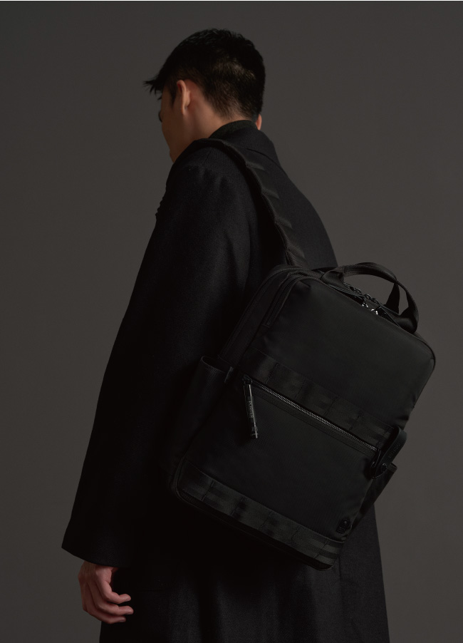 Backpack - NEW HEAT JET BLACK - PORTER INTERNATIONAL